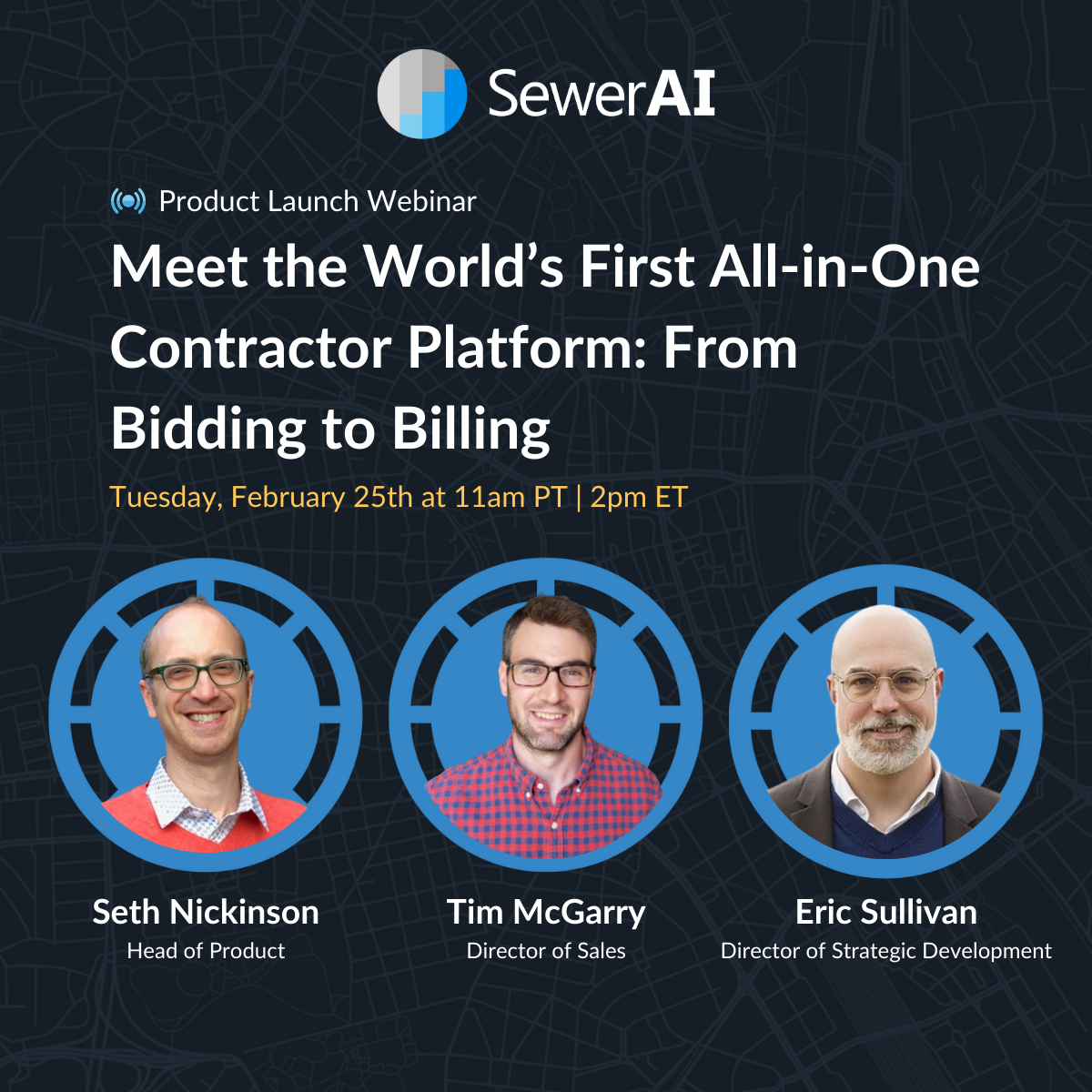 SewerAI Product Launch Webinar: Contractor Suite
